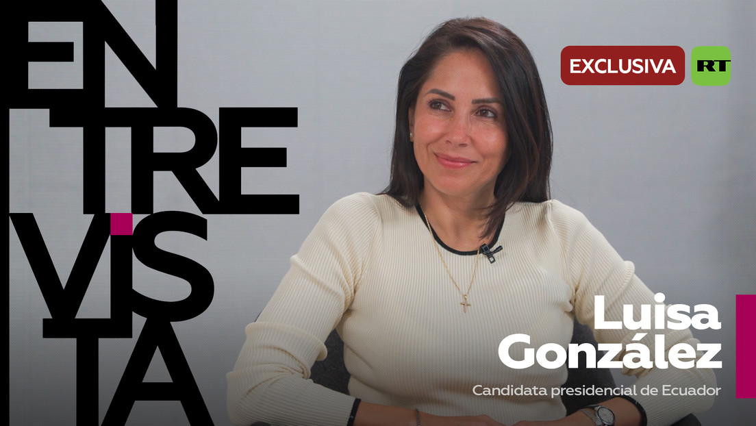 "En el Ecuador estamos viviendo una dictadura": Luisa González habla en ...