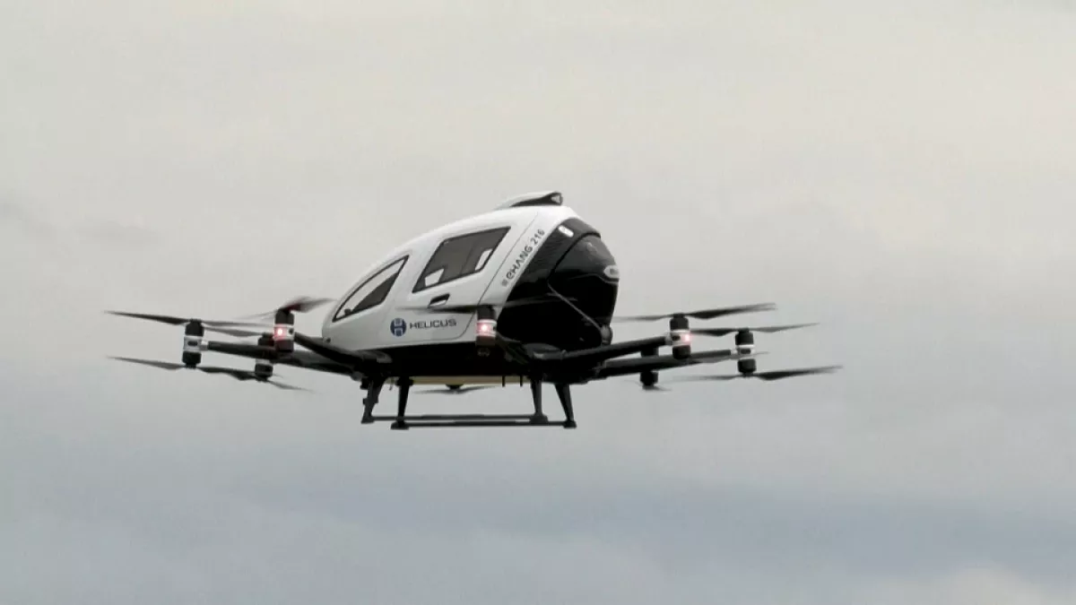 Primer dron de rescate médico del mundo debuta en China - Confirmado