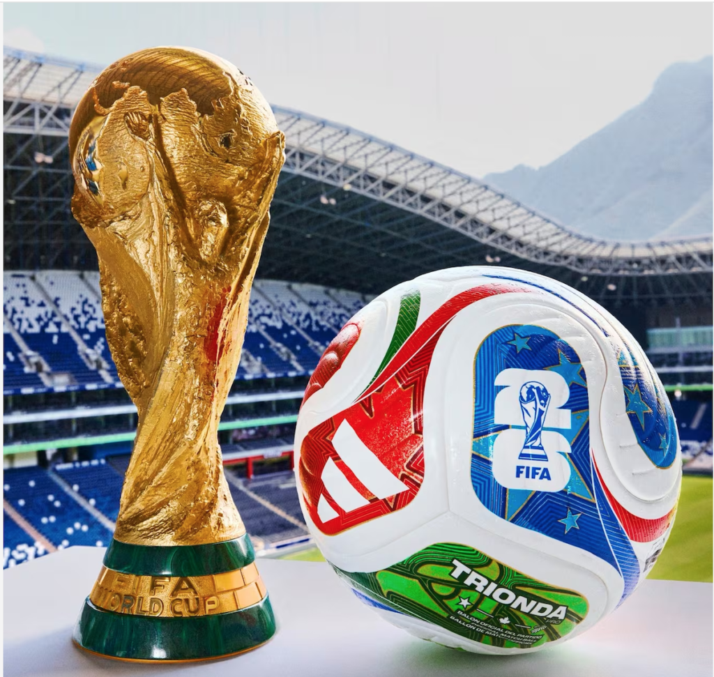 Trionda: así es el balón oficial del Mundial 2026 que une a Estados ...